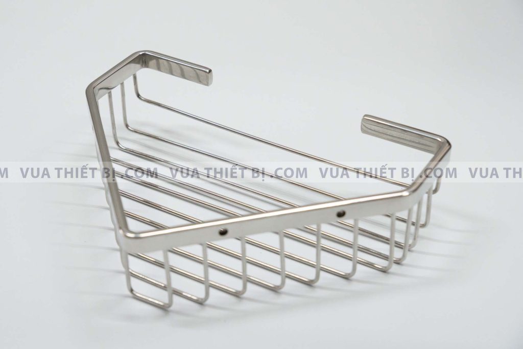Kệ nhà tắm CAESAR ST831V góc inox 1 tầng | VUA THIẾT BỊ .COM