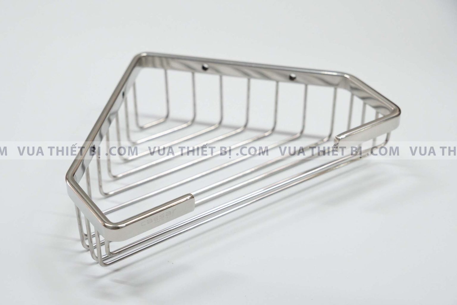 Kệ nhà tắm CAESAR ST831V góc inox 1 tầng | VUA THIẾT BỊ .COM