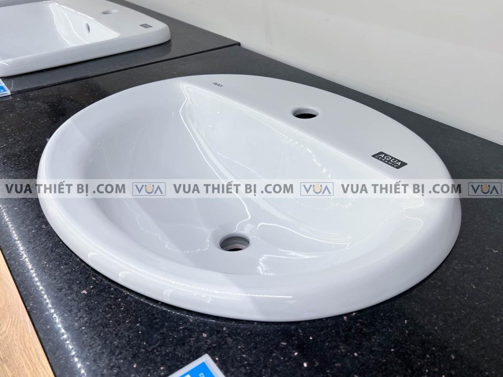 Chậu lavabo dương vành INAX L-2395V ( VEC/VFC ) | VUA THIẾT BỊ .COM