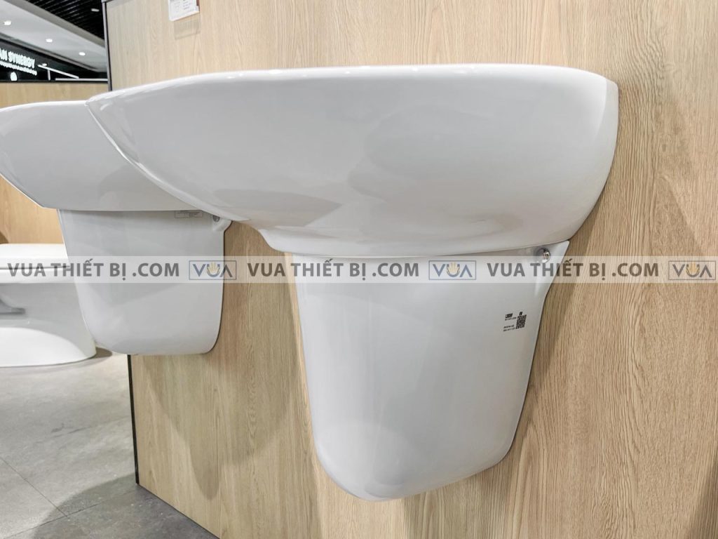 chậu lavabo treo tường TOTO LHT300CR LHT300CM LHT300CRM chân lửng | VUA ...