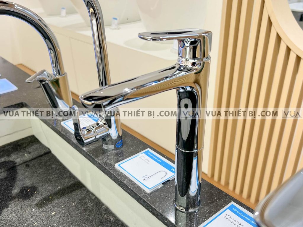 Vòi lavabo INAX LFV-1402SH cổ cao nóng lạnh | VUA THIẾT BỊ .COM