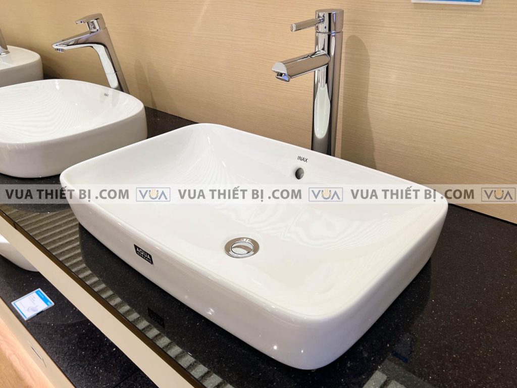 Vòi lavabo INAX LFV-8000SH2 cổ cao nóng lạnh | VUA THIẾT BỊ .COM