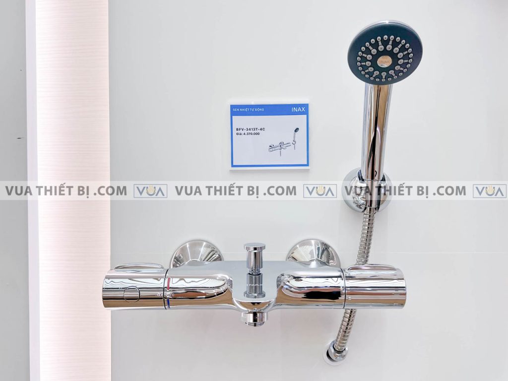 Vòi sen tắm INAX BFV-3413T-4C nhiệt độ | VUA THIẾT BỊ .COM