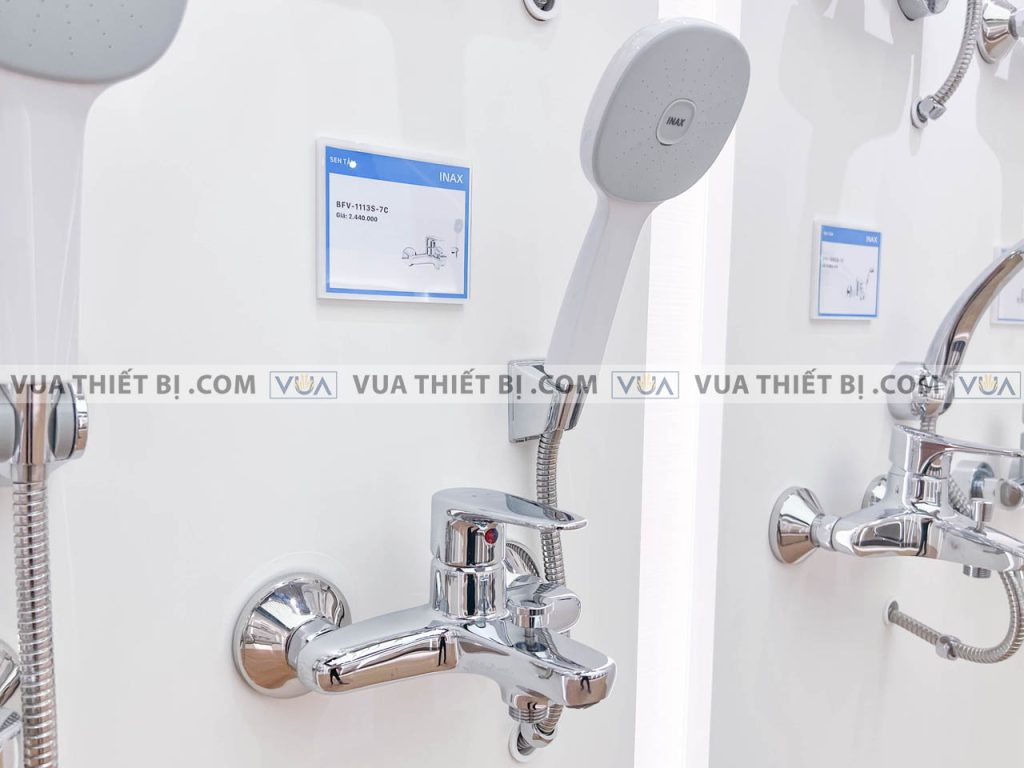 Vòi sen tắm INAX BFV-1113S-7C nóng lạnh | VUA THIẾT BỊ .COM