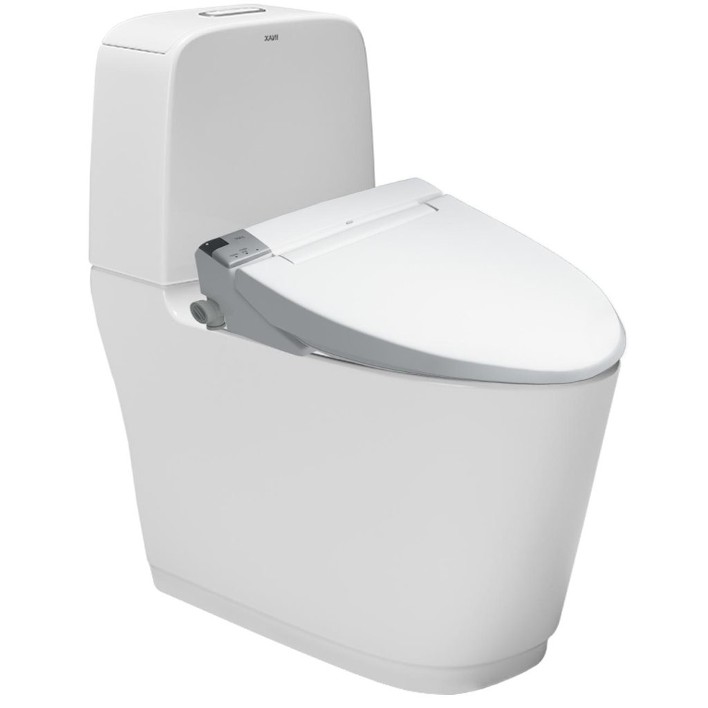 Bồn cầu thông minh INAX AC-832 CW-KA22AVN Aqua Ceramic nắp điện tử ...