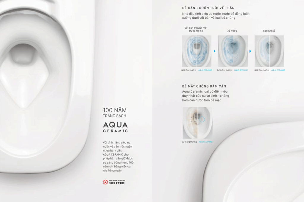 Bồn cầu 1 khối INAX AC-969VN (AC969VN) Aqua Ceramic nắp êm | VUA THIẾT BỊ .COM