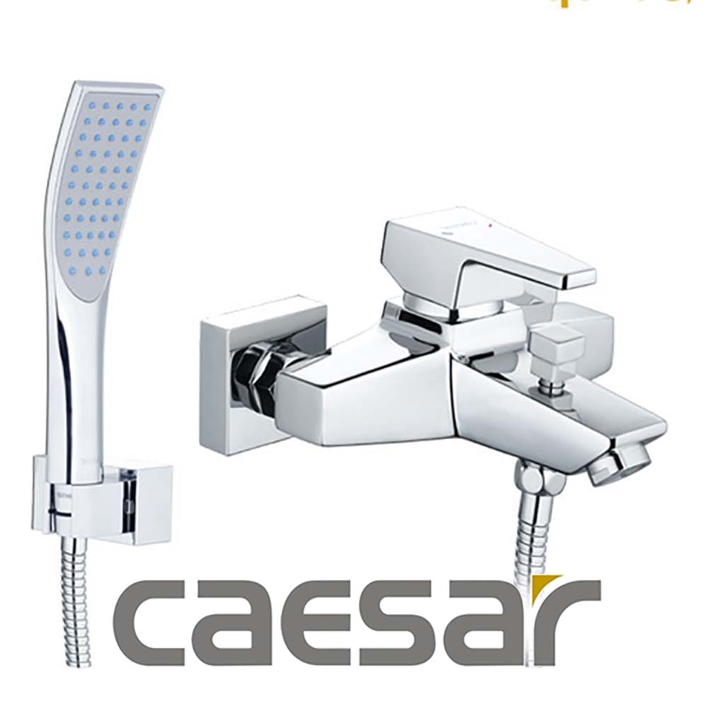 Vòi sen tay CAESAR nóng lạnh, gật gù hoa sen tắm cầm tay giá rẻ