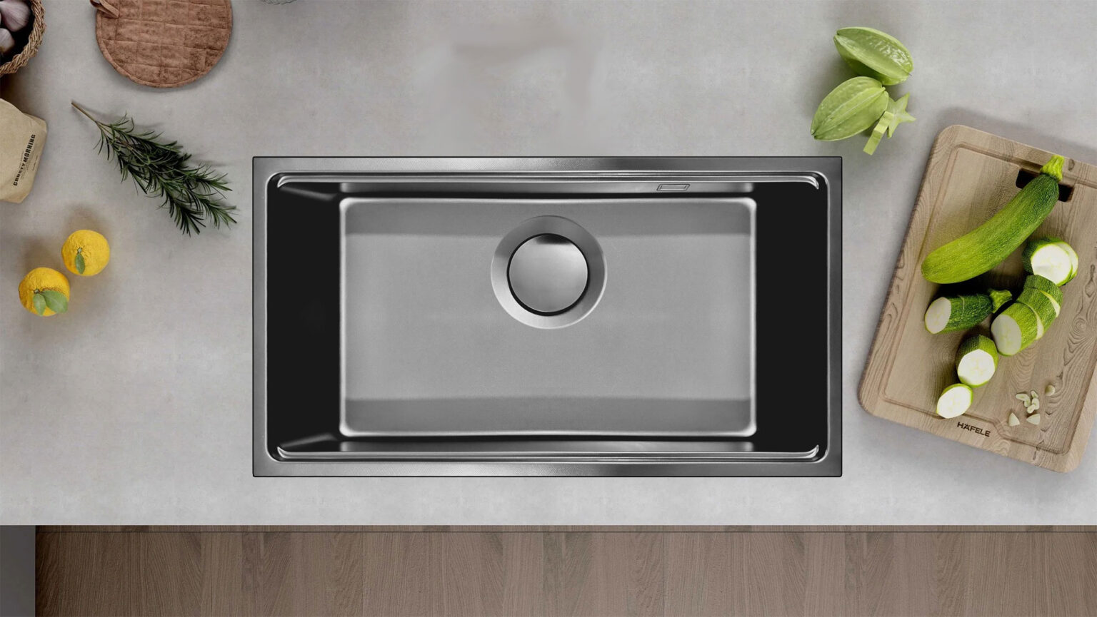 Chậu rửa bát inox GENTO GT04-7843 Nano 1 hố | VUA THIẾT BỊ .COM