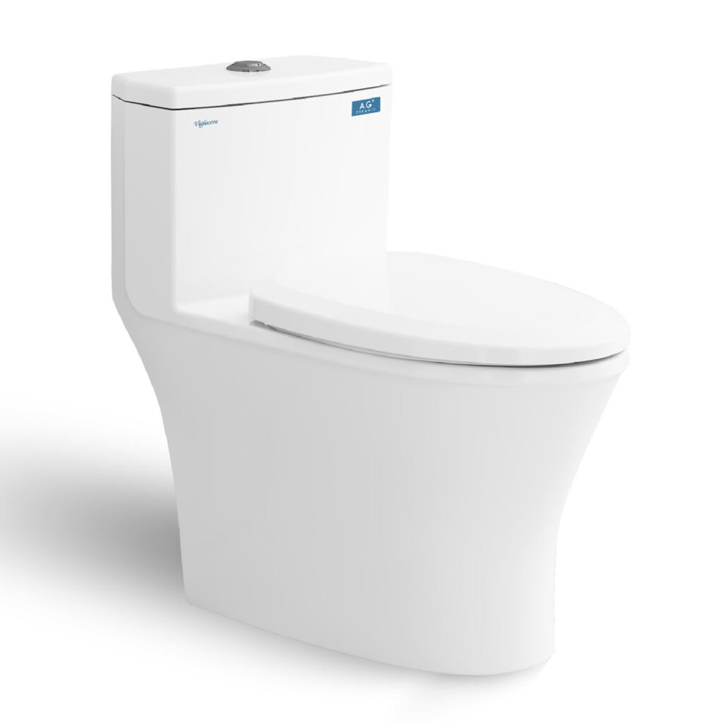Bồn cầu 1 khối VIGLACERA V803 nắp êm | VUA THIẾT BỊ .COM